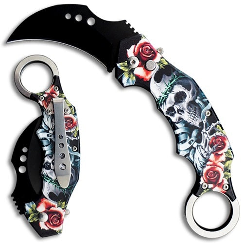 Knife - 201RSK Push Button Karambit – YONG'S WHOLESALE